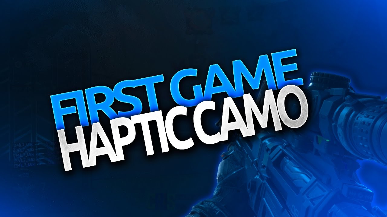 First Game w/ Haptic! (BO3 Highlights) - YouTube