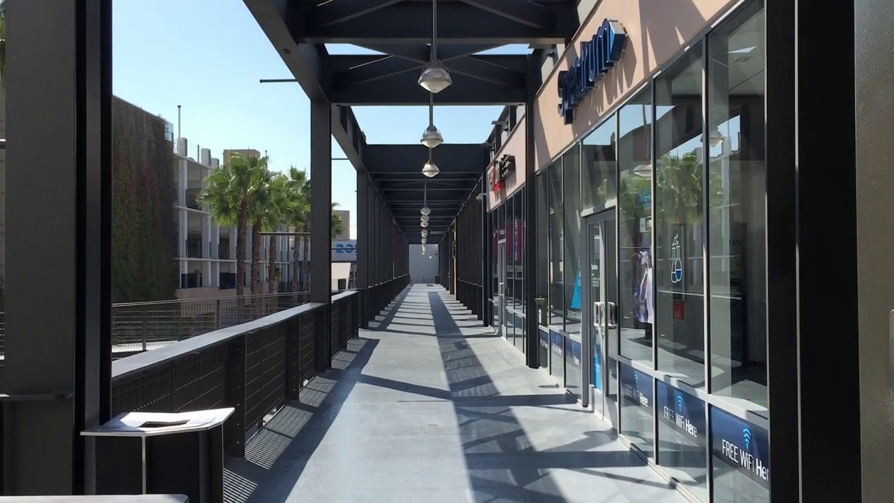 Otis Glass Elevator E6 - Beverly Connection - Los Angeles, CA - YouTube