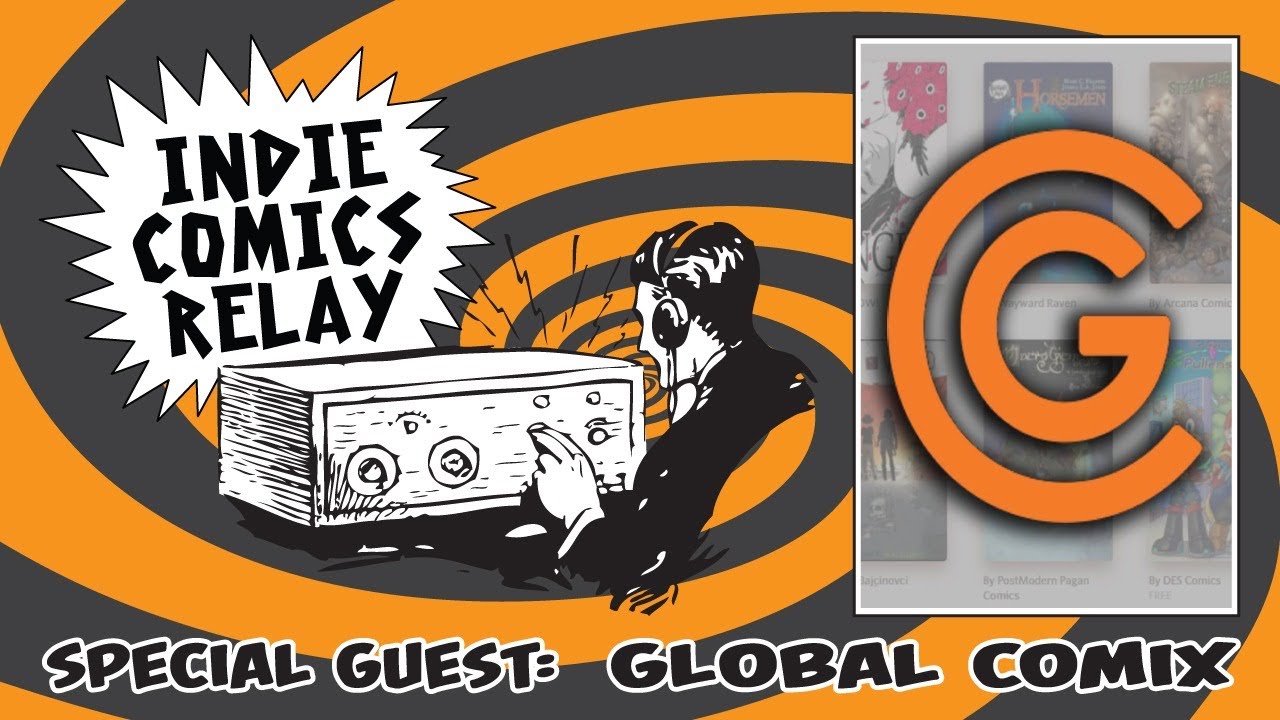 Indie Comics Relay With Global Comix - YouTube