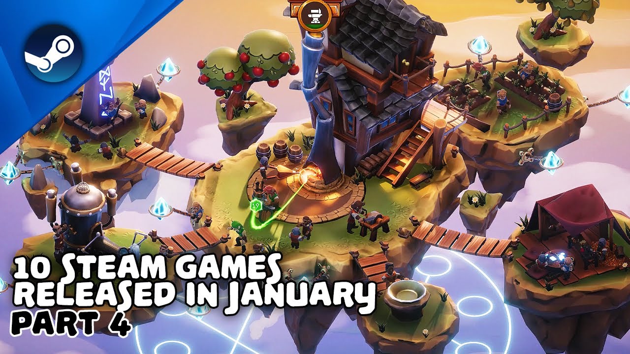10 UPCOMING STEAM GAMES RELEASED IN JANUARY - PART 4 - YouTube