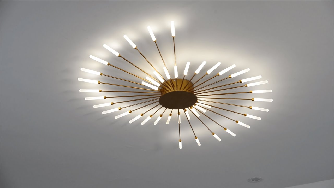 Modern Style Ceiling Light - Aeyee Contemporary Flush Mount Light ...
