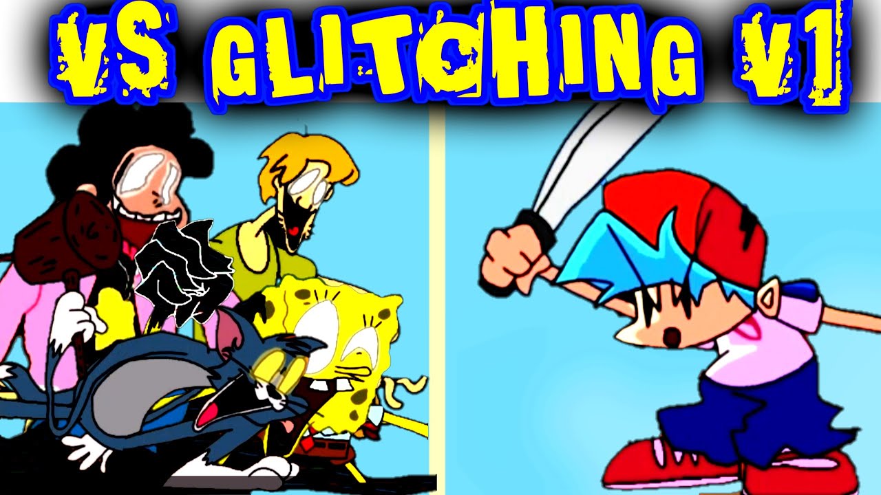 Friday Night Funkin' 🆚 Friday Night Glitching V1(UPDATES) Full Week ...