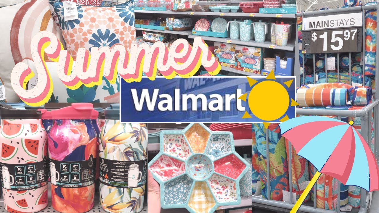 WALMART NEW SUMMER & PIONEER WOMAN SHOP WITH ME 2022 - YouTube