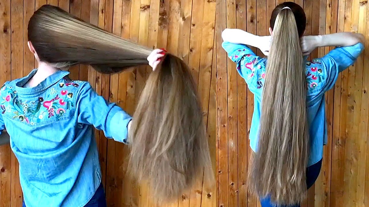 RealRapunzels - 100% Perfect ponytails (preview) - YouTube