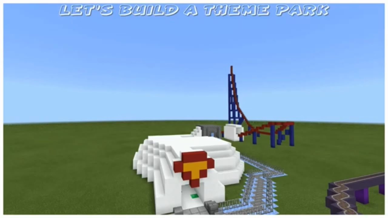 Let's Build A Minecraft Theme Park #11 | Superman The Ride, a Premier ...