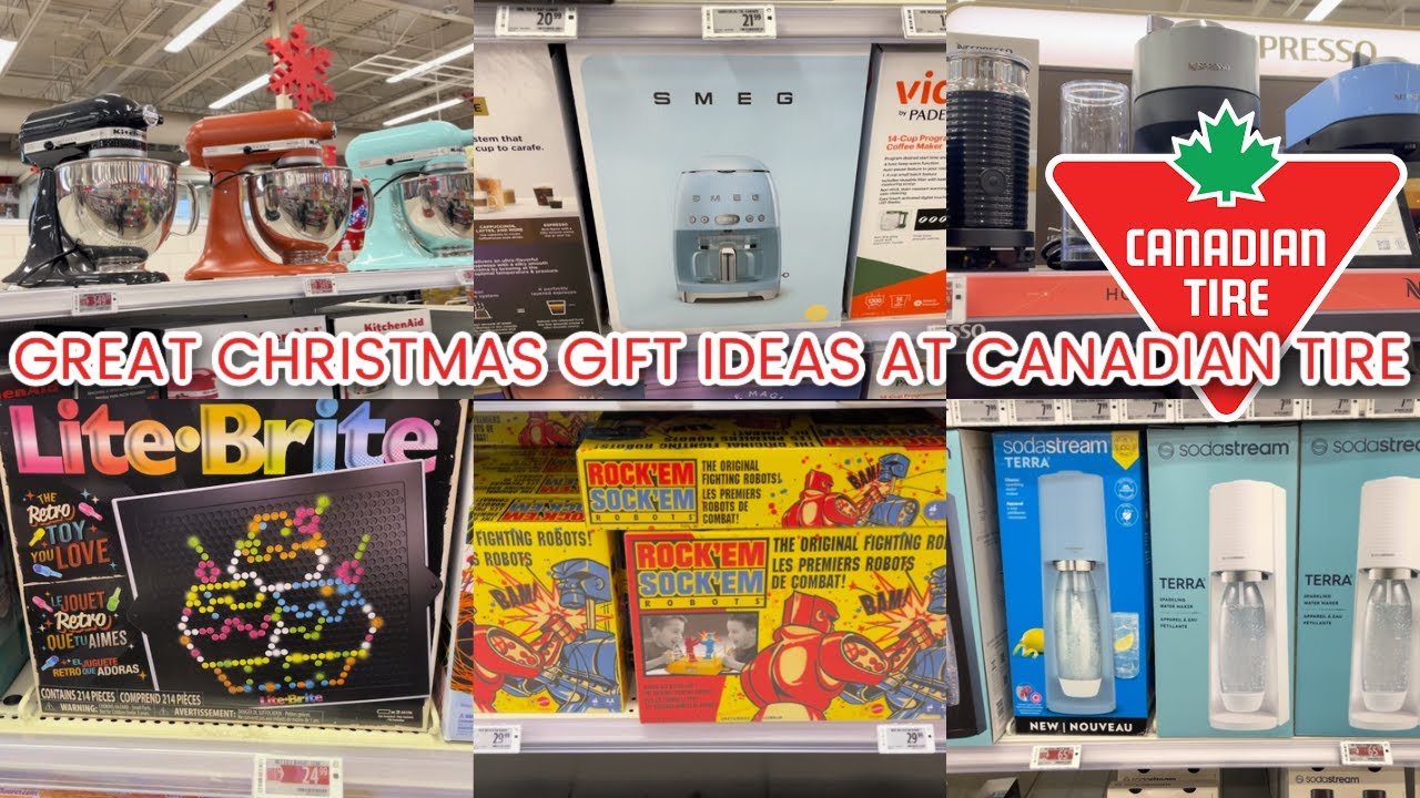 GREAT CHRISTMAS GIFT IDEAS FROM CANADIAN TIRE 🎅🏻🎄 - YouTube
