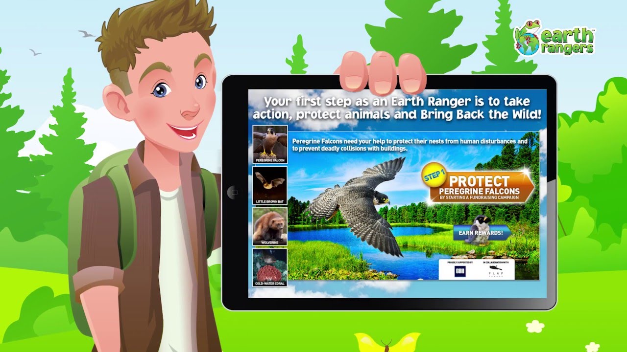 Join the Earth Rangers and become and Animal Saving Hero - YouTube