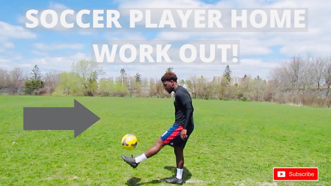 PROFESSIONAL SOCCER PLAYER'S QUARANTINE HOME WORKOUT| GET STRONGER AND ...