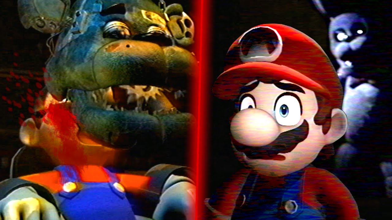 SCARIEST MARIO DEATH SCENE EVER! - MARIO IN ANIMATRONIC HORROR REMAKE ...