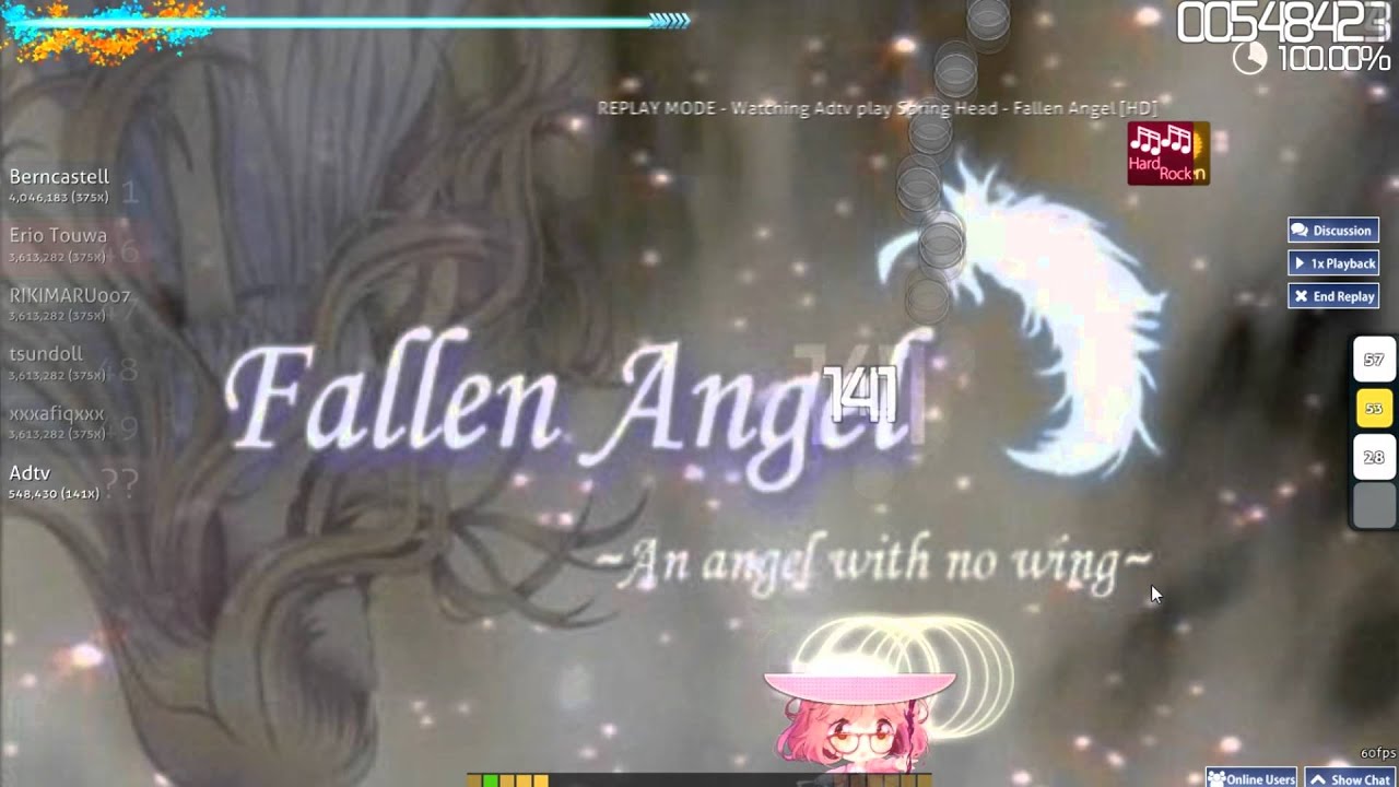 Osu! (ctb) Spring Head - Fallen Angel [HD] HR+HD - YouTube