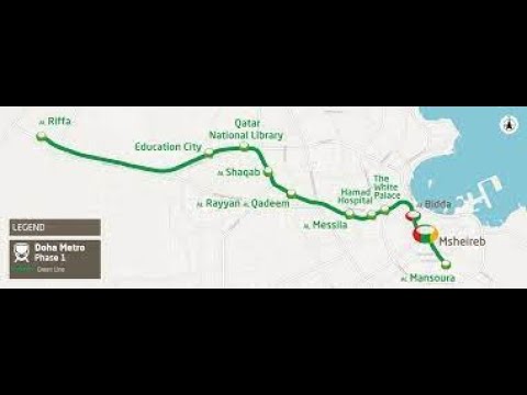 Doha Metro Green Line in Minecraft Transit Railway - YouTube
