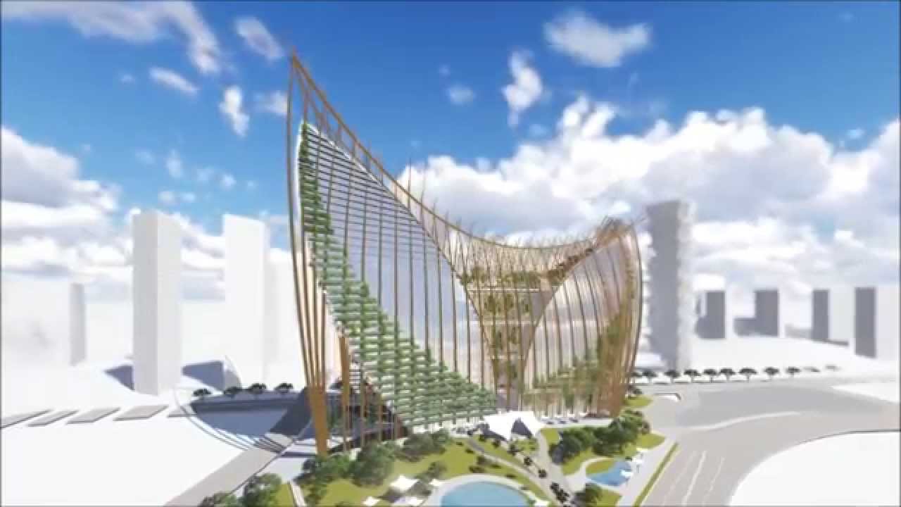 Vertigo - Bamboo skyscraper - Revit+Lumion - YouTube