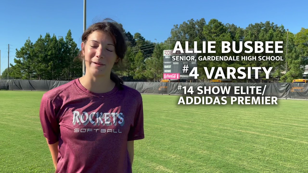 Allie Busbee - Gardendale High School - YouTube