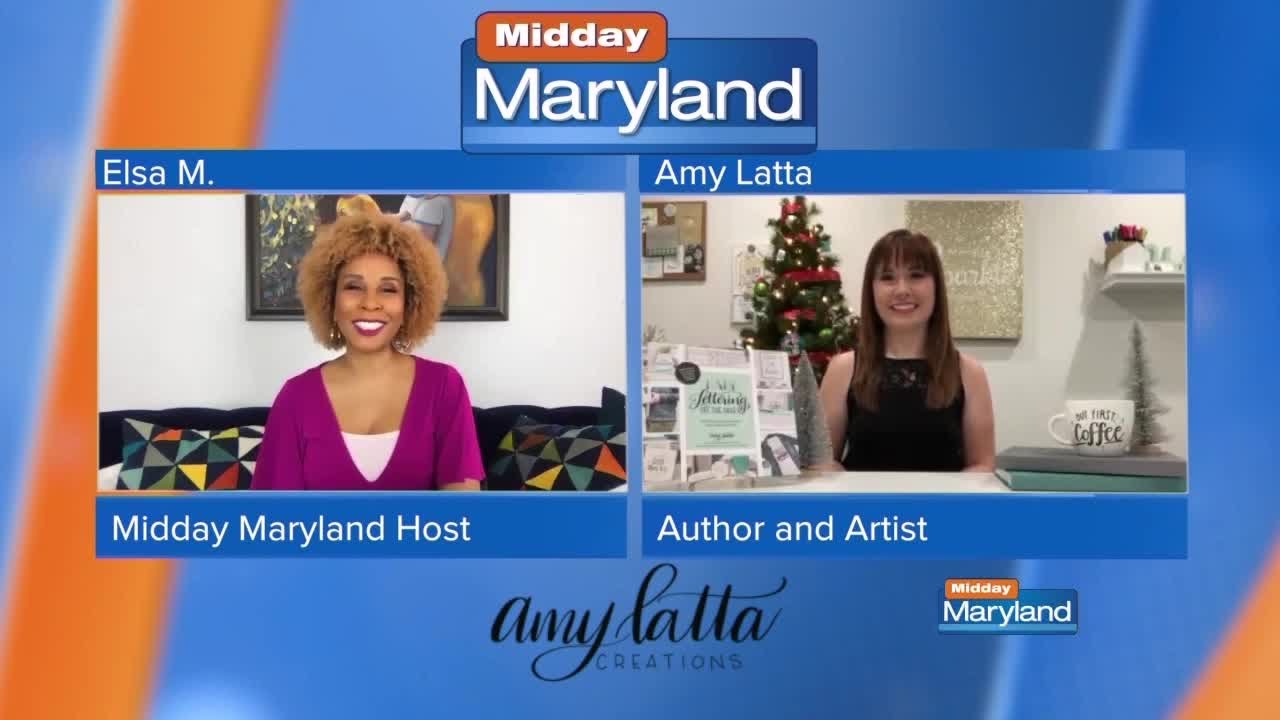 Amy Latta - Hand Lettering Off the Page - YouTube