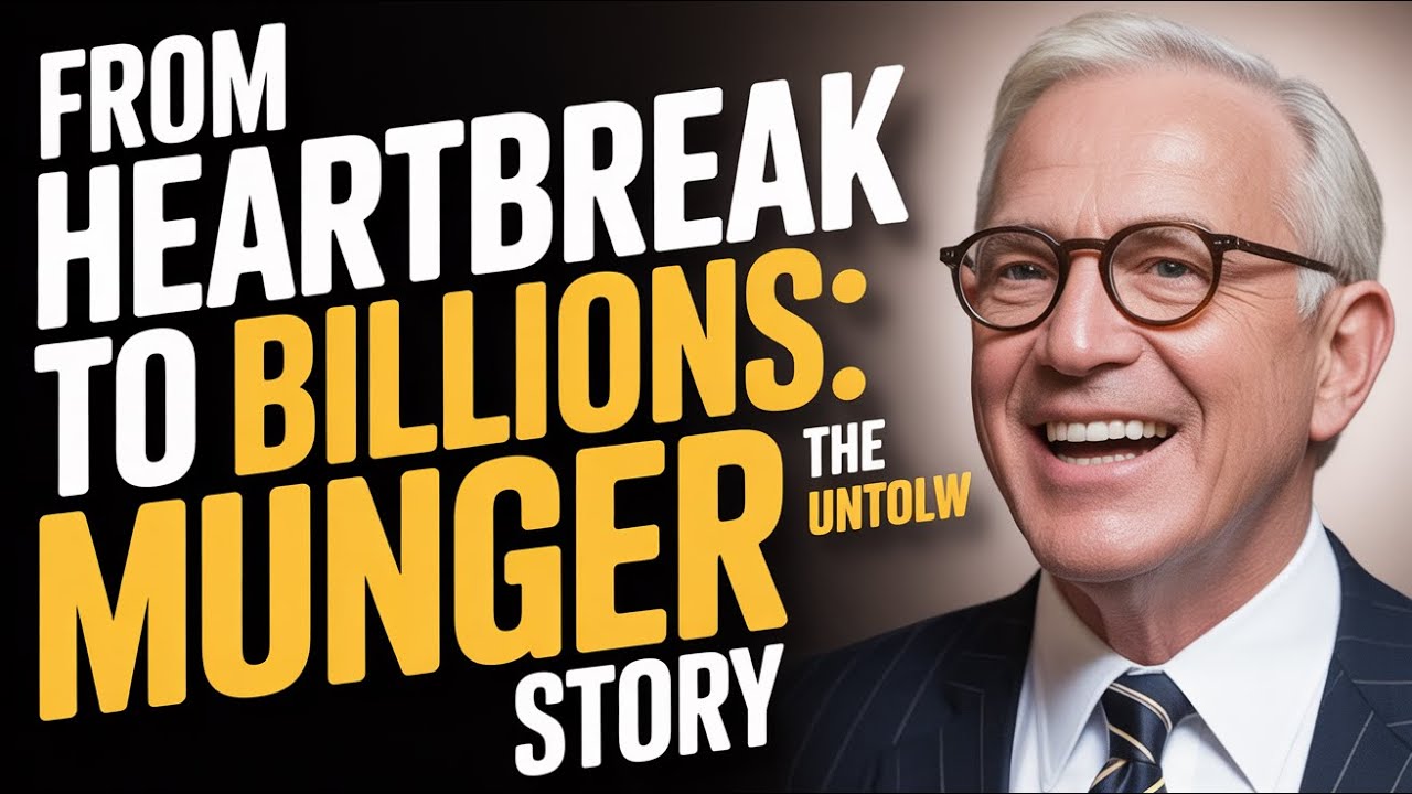 How Charlie Munger Turned Tragedies into Trillions: A Life Story - YouTube