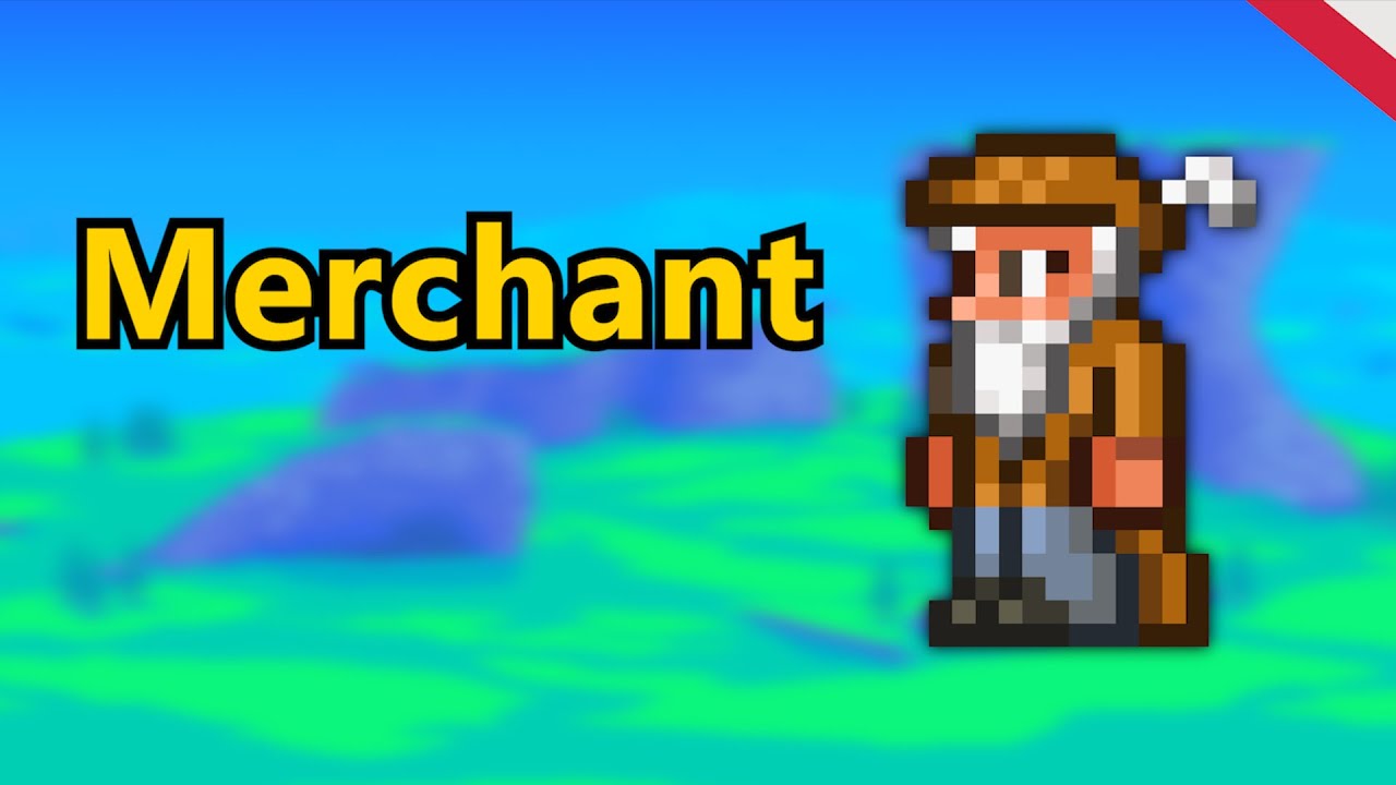 Merchant NPC W Terraria Wytłumaczony w 2 minuty - YouTube