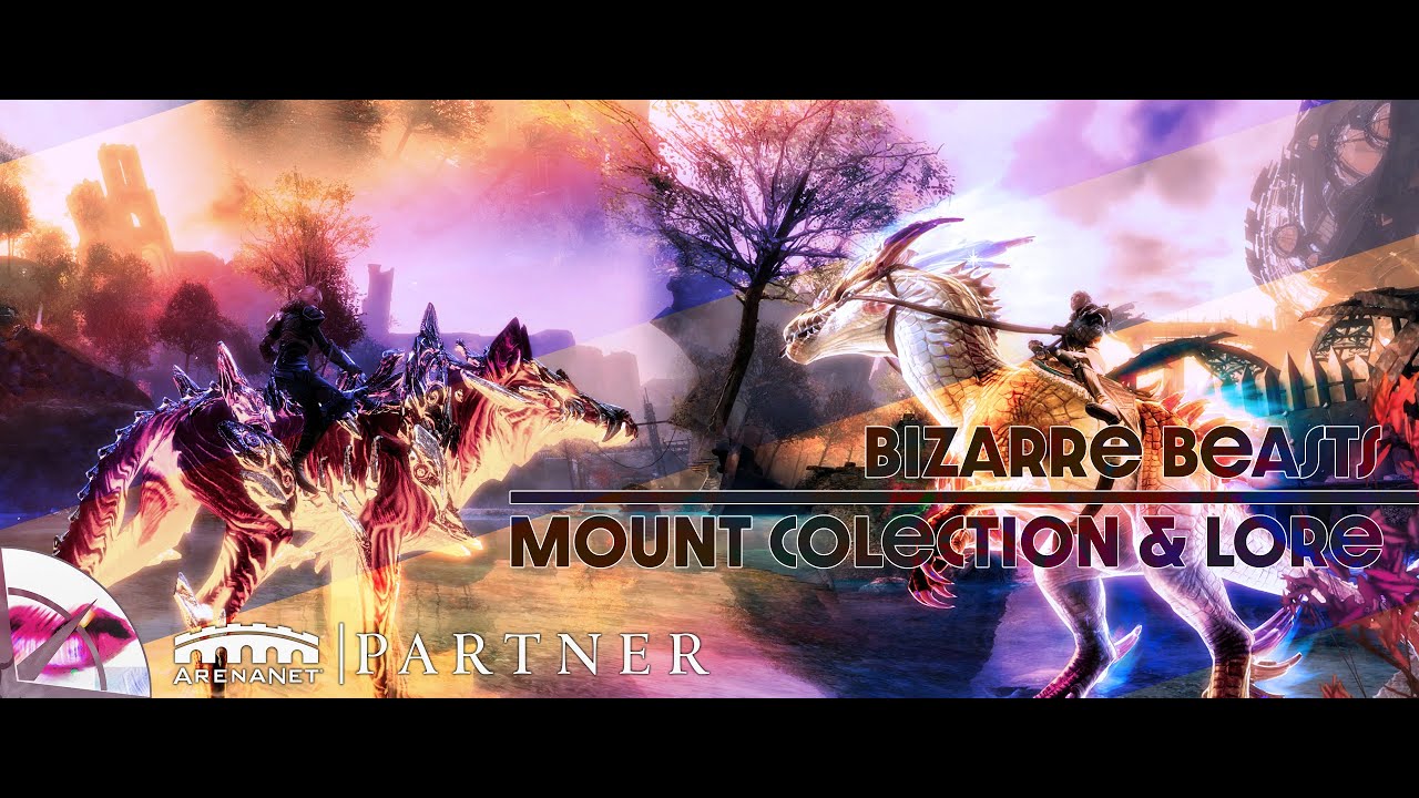 Guild Wars 2 | Bizarre Beasts Mount Collection and Headcanon Lore | The ...