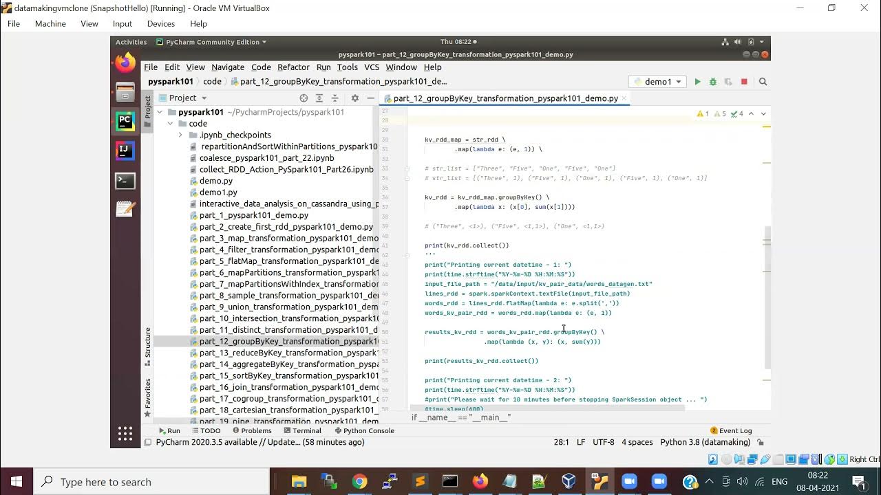 PySpark Concepts | RDD | Apache Spark | Part 6 - YouTube