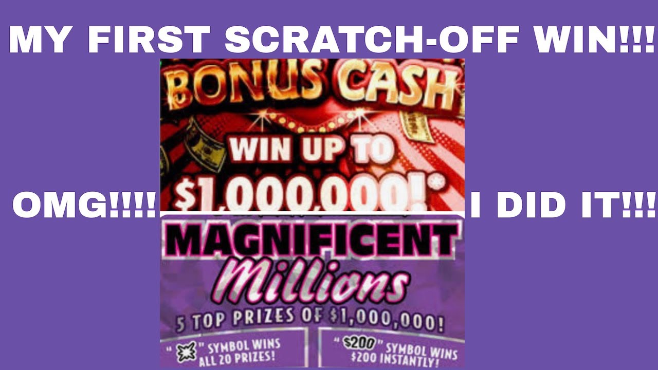 My first lottery scratch-off video. I was NOT expecting this!!! Ohio ...