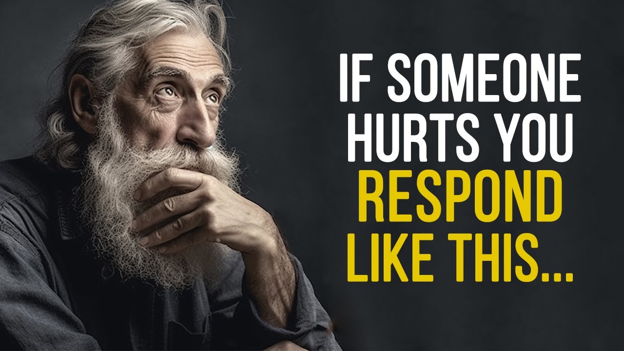 How to Act Responsibly and Respond Gracefully to Insults and Pain - YouTube