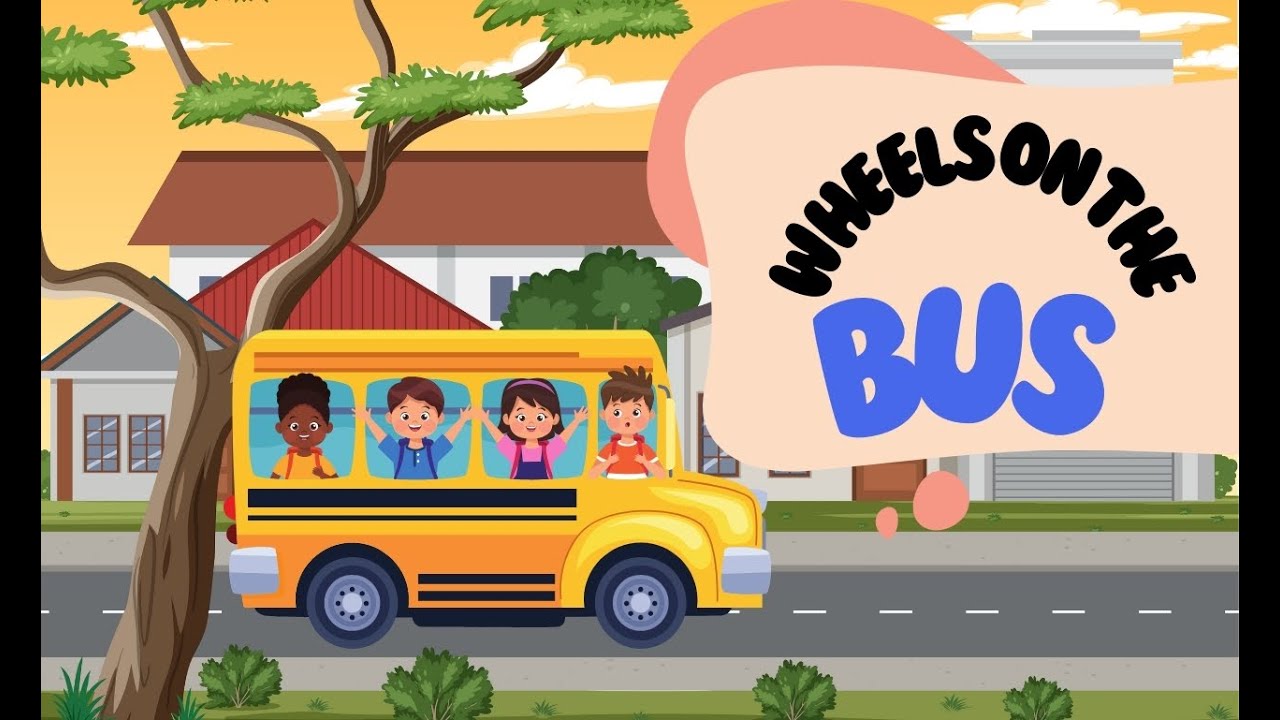 The wheels on the bus go round and round | Little Rhyme World - YouTube