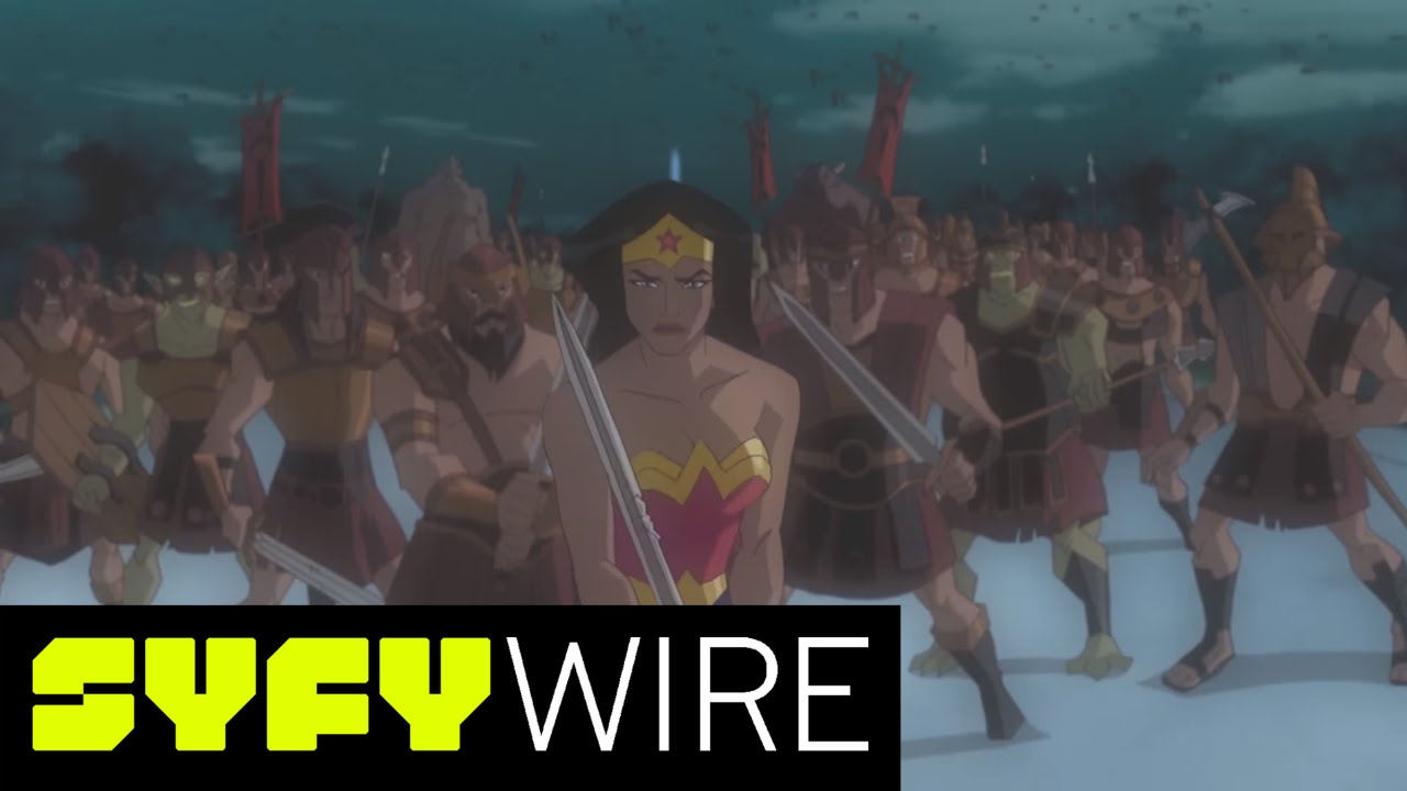 Exclusive: Wonder Woman Animated Movie, Best Moments Supercut | SYFY ...