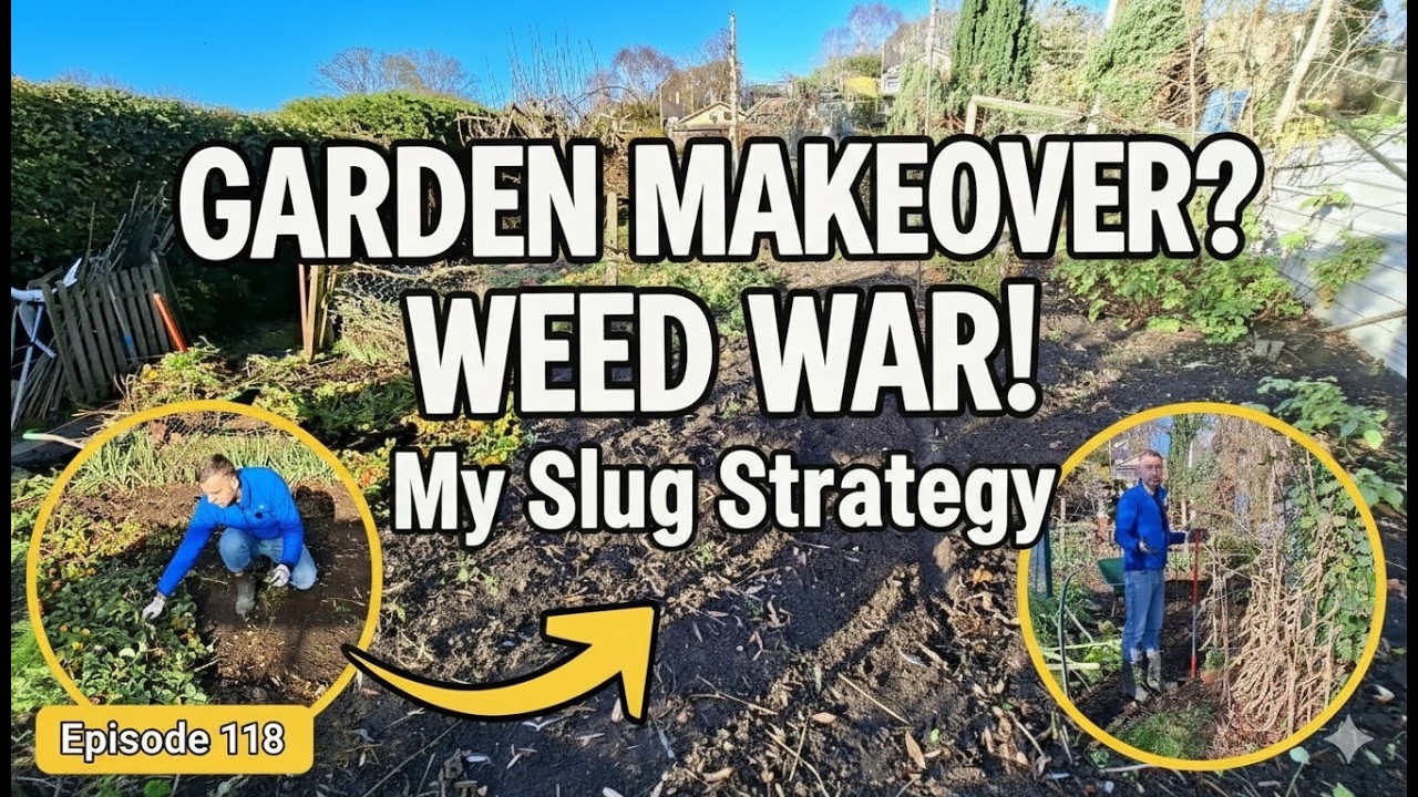 From Overwhelmed Mess to Winter Ready! Vegetable Garden Transformation ...