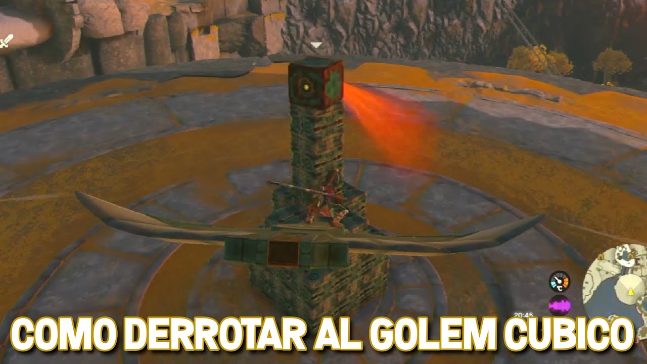 GUÍA DE BOSSES - GOLEM CÚBICO - ZELDA TEARS OF THE KINGDOM - YouTube
