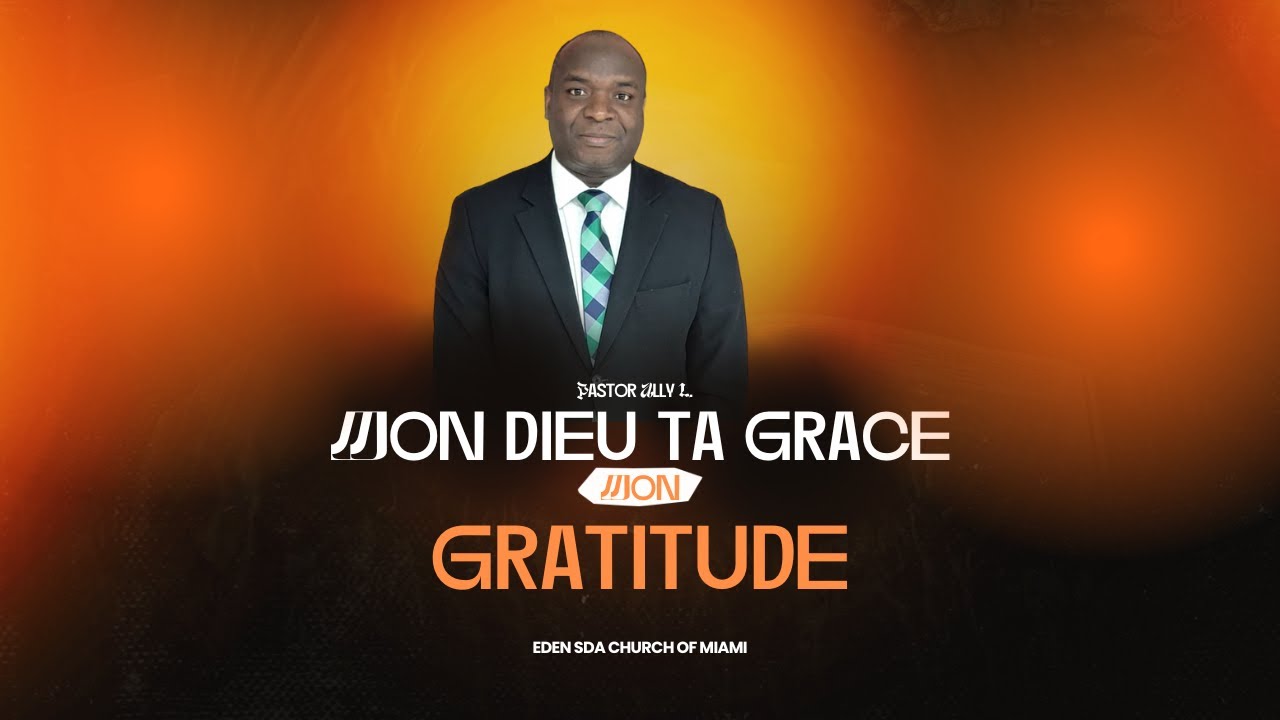 “Mon Dieu ta Grâce Ma Gratitude” Pt. 2 | 11-22-2025 | Past. Ally ...