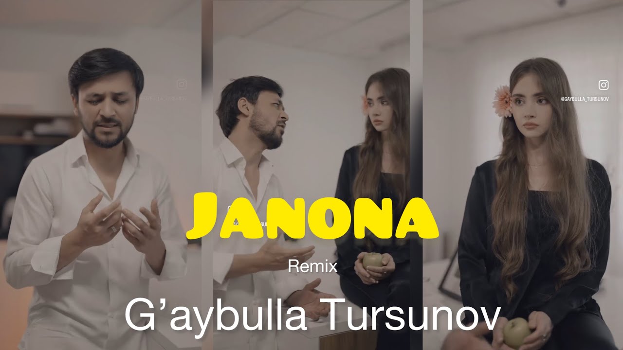 G’aybulla Tursunov - Janona (Remix New Version) - YouTube