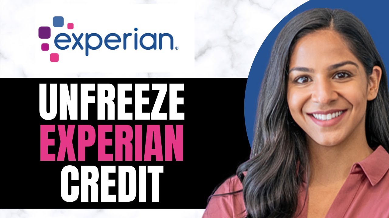 How To Unfreeze Experian Credit (TUTORIAL) - YouTube