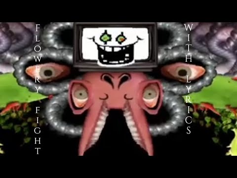 Flowery fight WITH LYRICS (undertale 10th anniversary music video ...