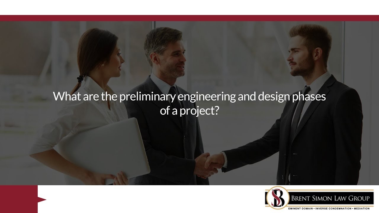 What are the preliminary engineering and design phases of a project ...