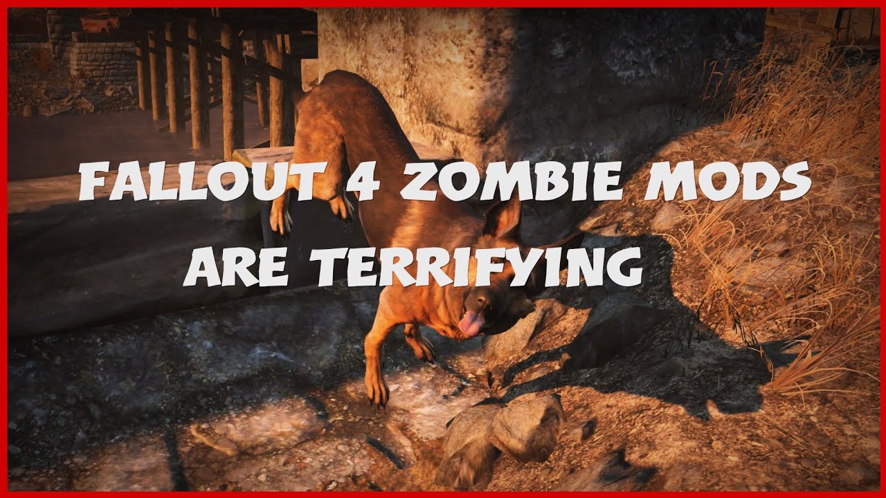 Fallout 4 ZOMBIE mods on PlayStation 5 are TERRIFYING! - YouTube