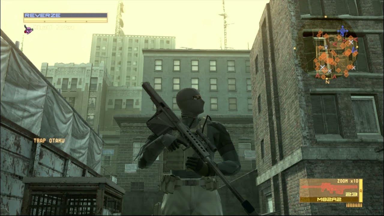 MGO2 - Johnny's Sniper (M82A2) - YouTube