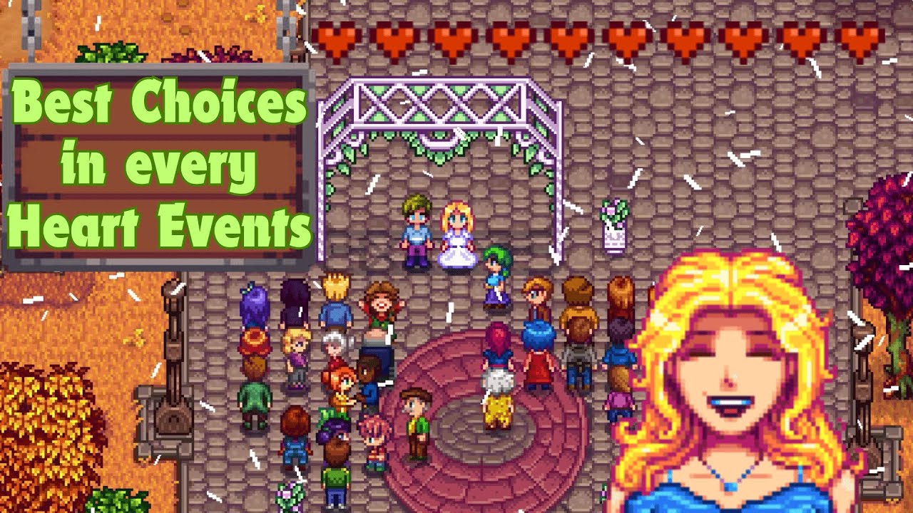 [Stardew Valley] All Heart Events of HALEY ?! - YouTube
