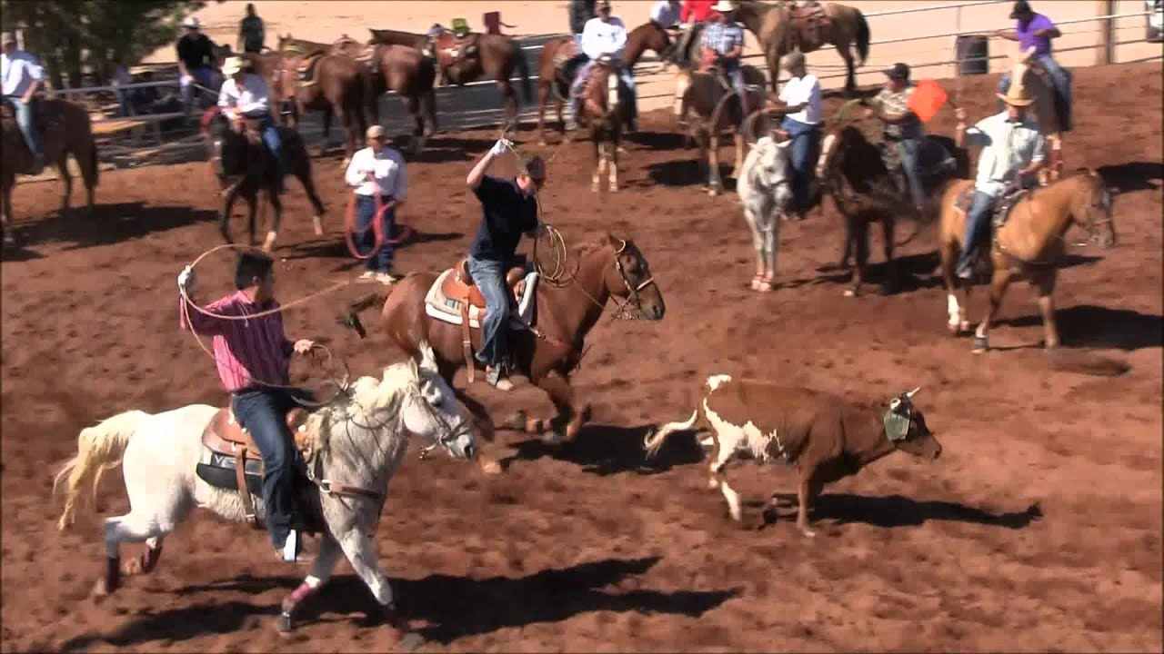 Birthday Roping for Joe Yanez (Scorpion) - YouTube