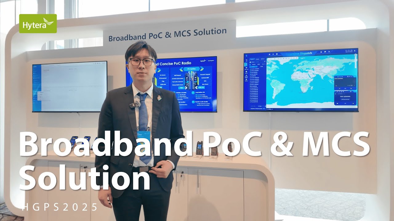 HGPS 2025 Product Zone Tour l Hytera's Broadband PoC & MCS Solution ...