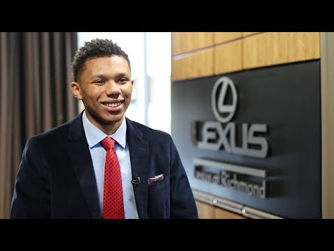 Lexus of Richmond Leadership Award Week 14 - Justin Jasper - YouTube