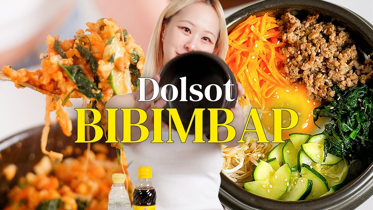 Restaurant-Quality Dolsot Bibimbap at Home. Real Korean Food - YouTube