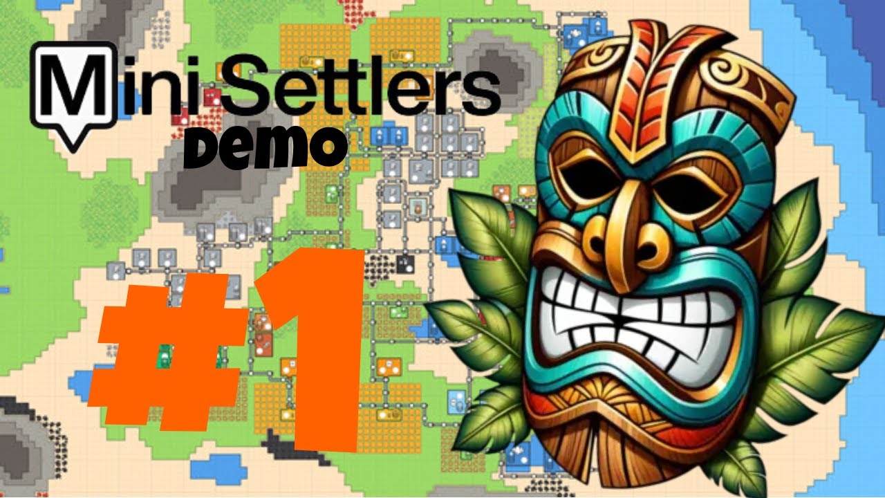 Building an Island Civilization in a Simulation Game - Mini Settlers ...