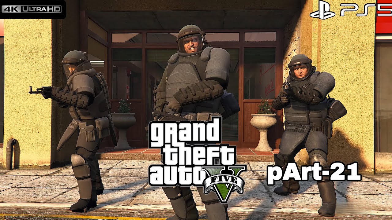 GTA 5 | PS5 Gameplay walkthrough Part-21| Next Gen version| FIDELITY ...