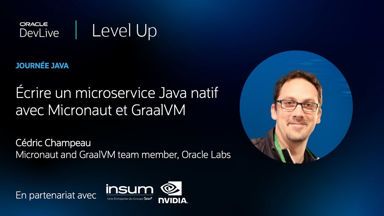 Écrire Un Microservice Java Natif Avec Micronaut Et Graalvm Youtube