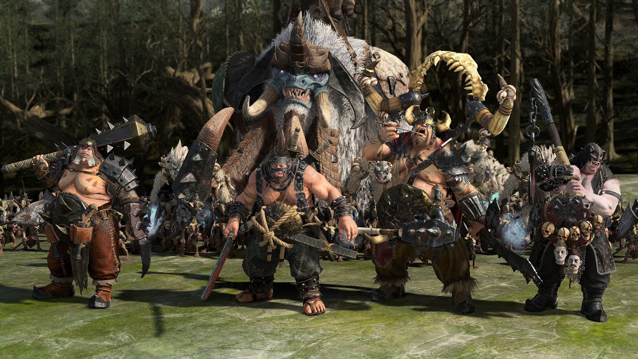 All New DLC Ogre Units Animations - YouTube