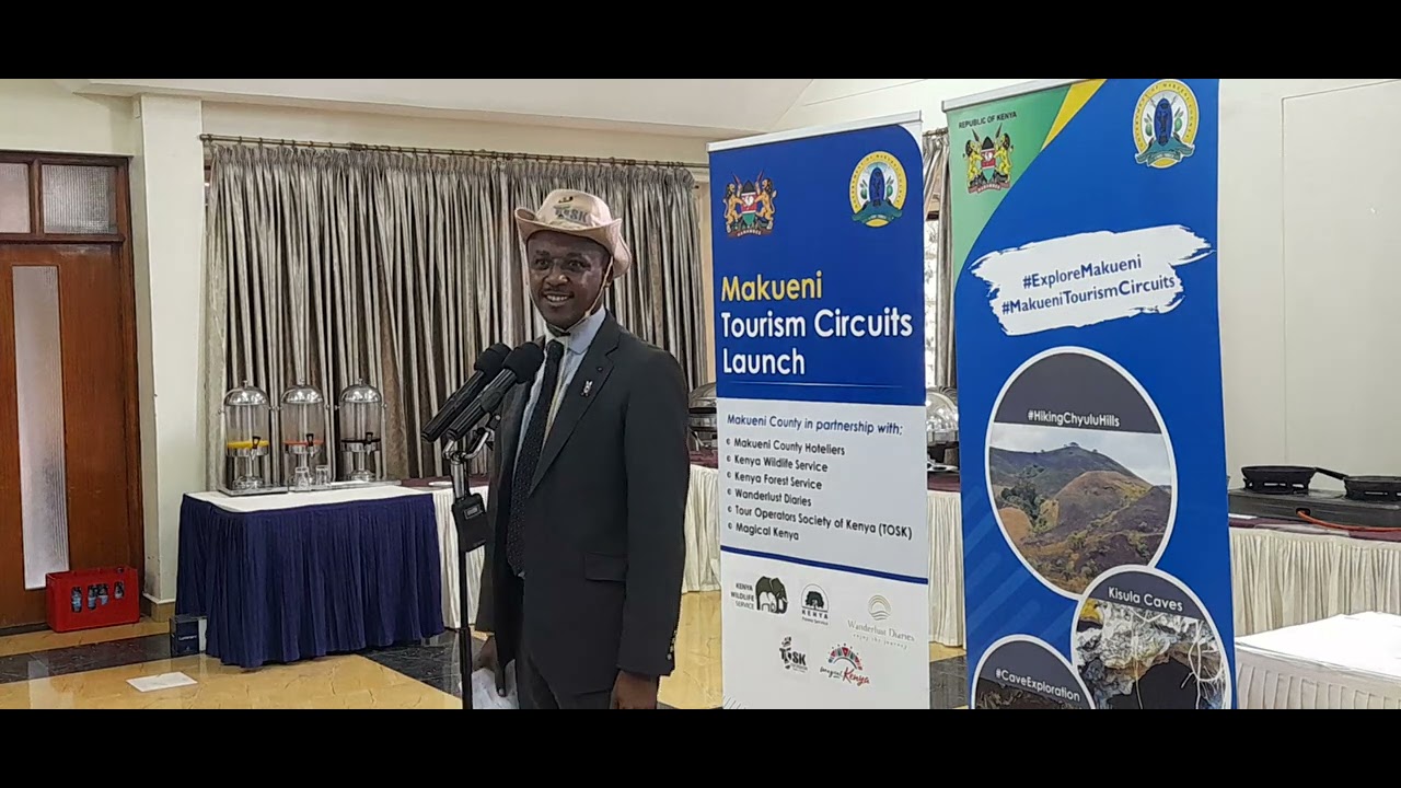MUTULA KILONZO JNR SPEECH AS HE LAUNCHES MAKUENI TOURISM CIRCUITS - YouTube