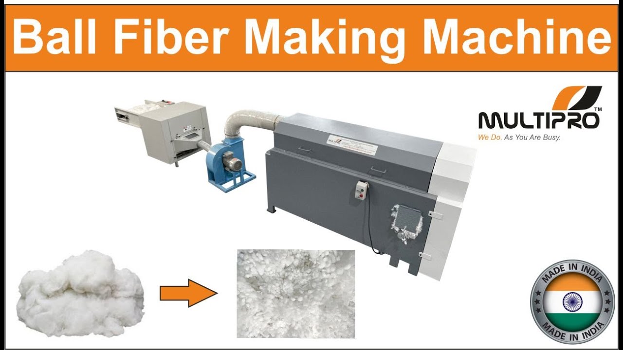 ball fibre machine/ pearl ball fiber machine/ conjugated ball fiber ...