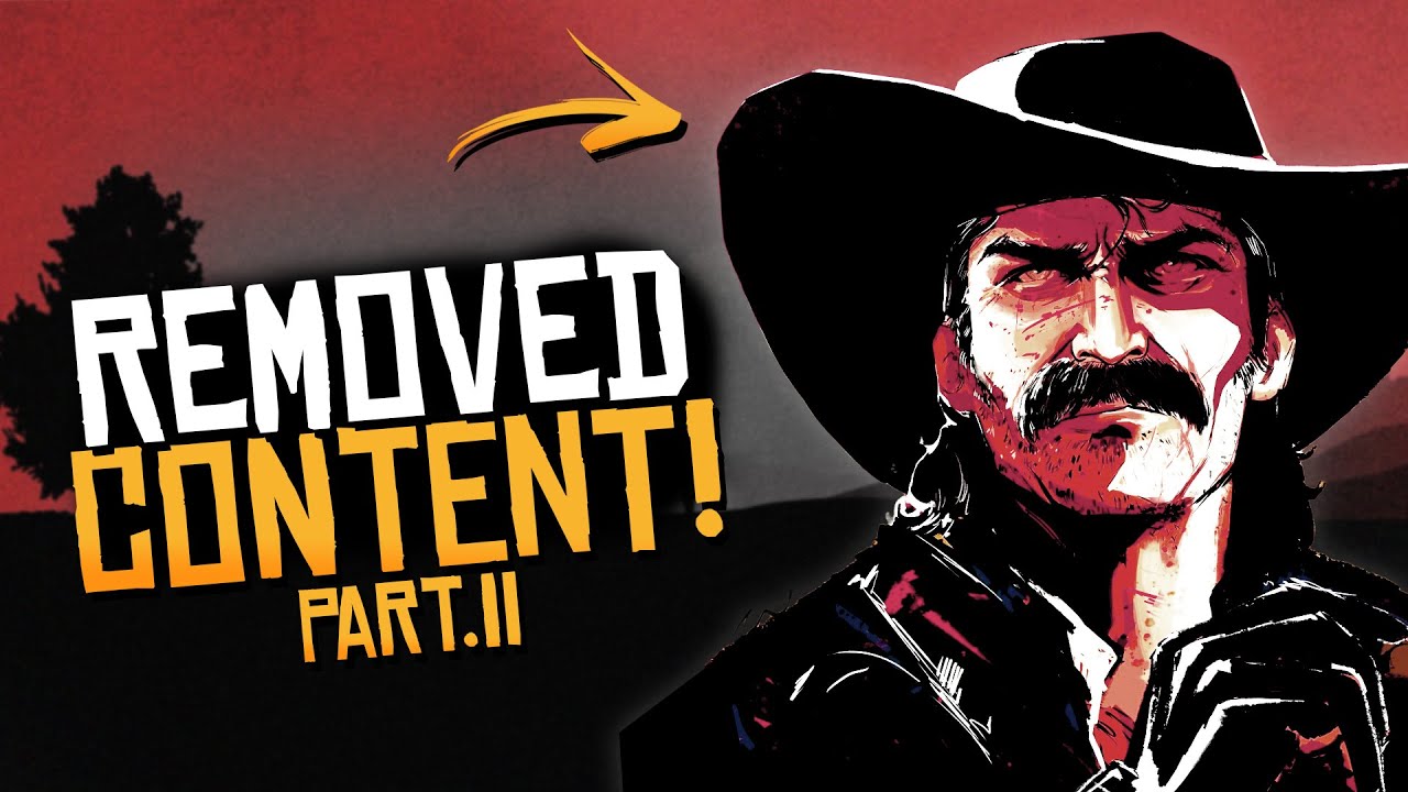 7 MORE CUT FEATURES From RED DEAD REDEMPTION 2... - YouTube
