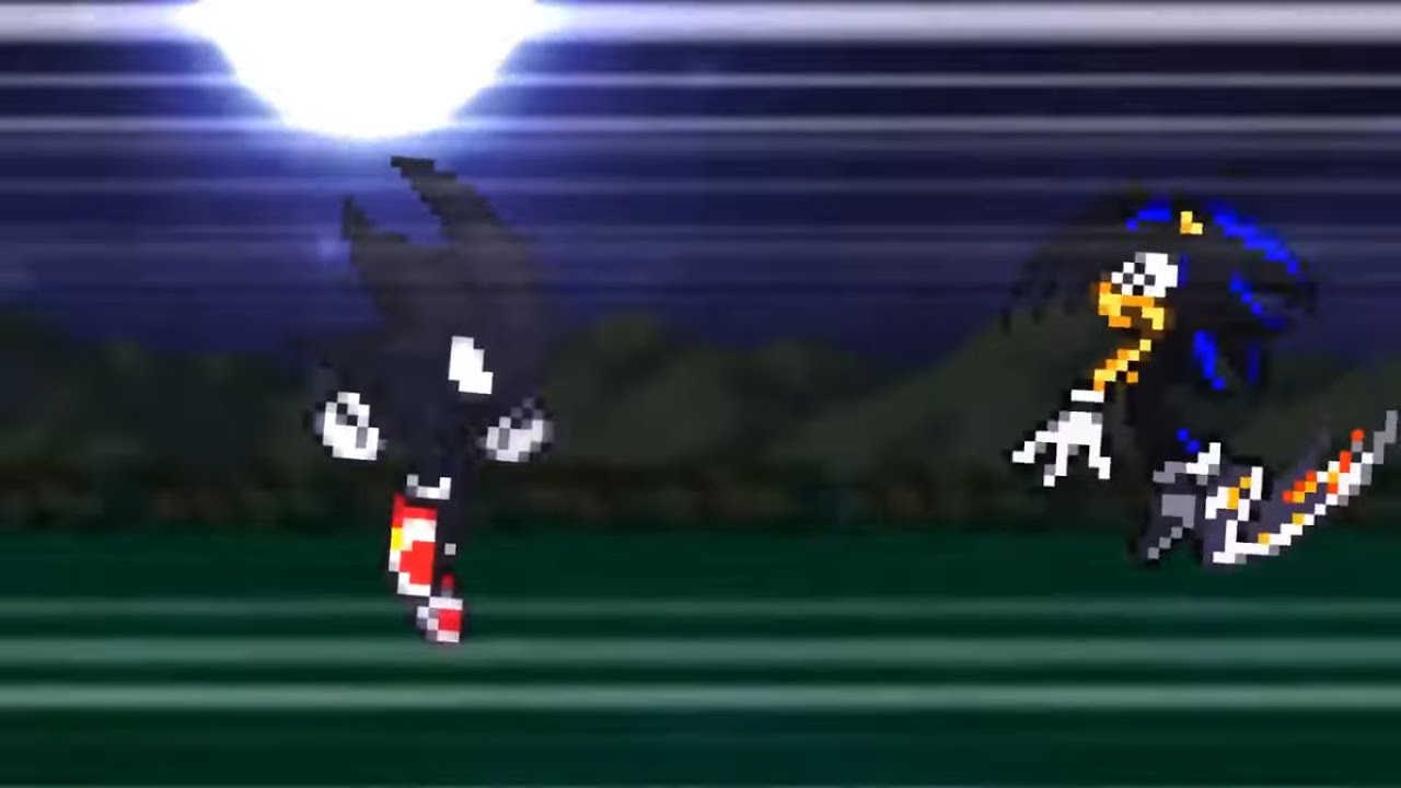 SSF2 Mod Battle: Dark Super Sonic Vs Seelkadoom - YouTube