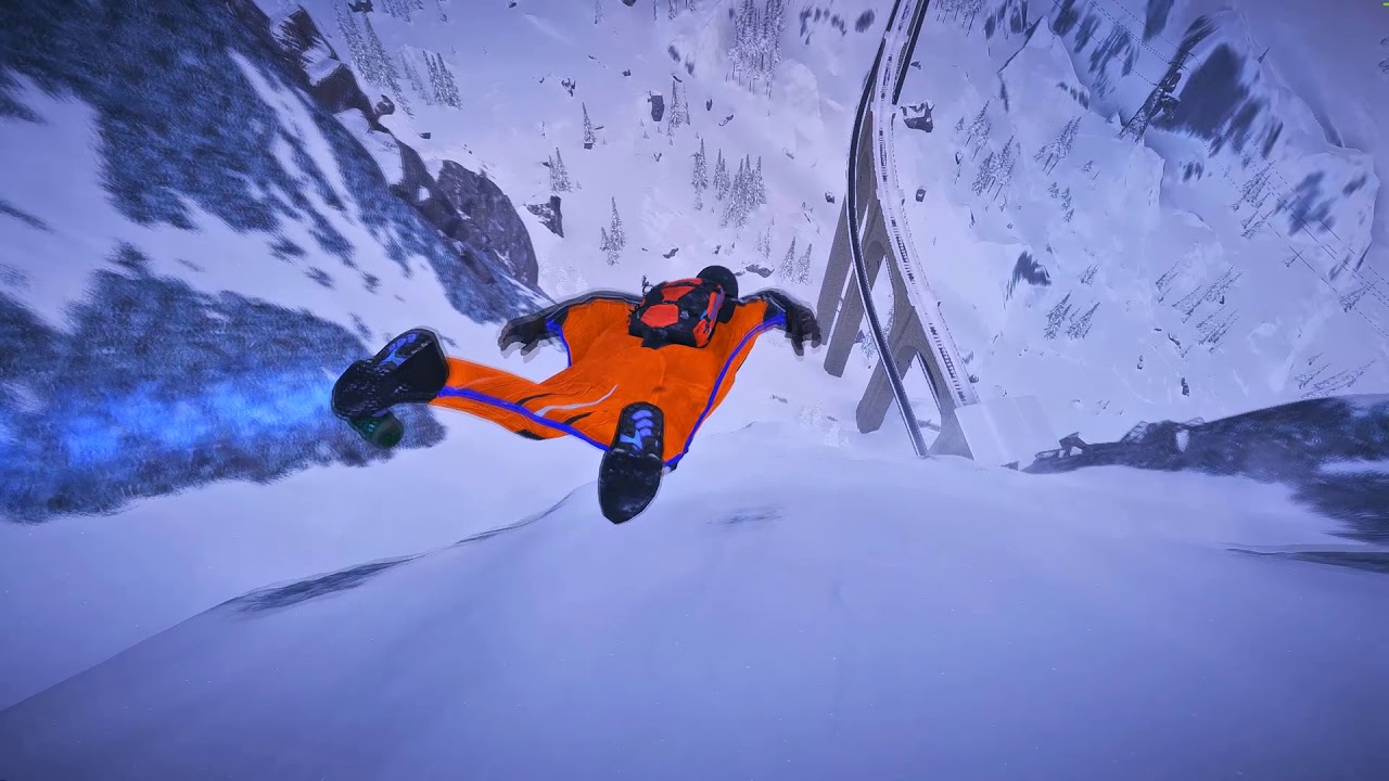 Steep - Viaduct Wingsuit Race - YouTube