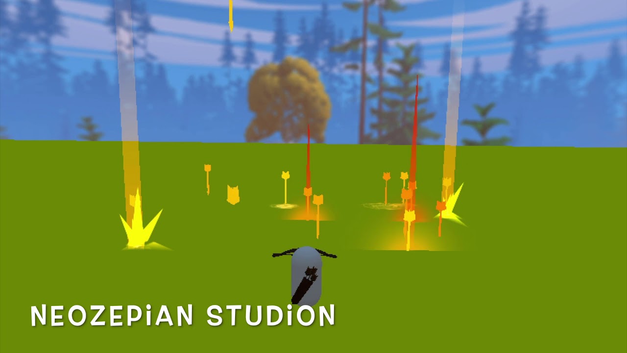 Unity3d Arrow Storm Effect - YouTube